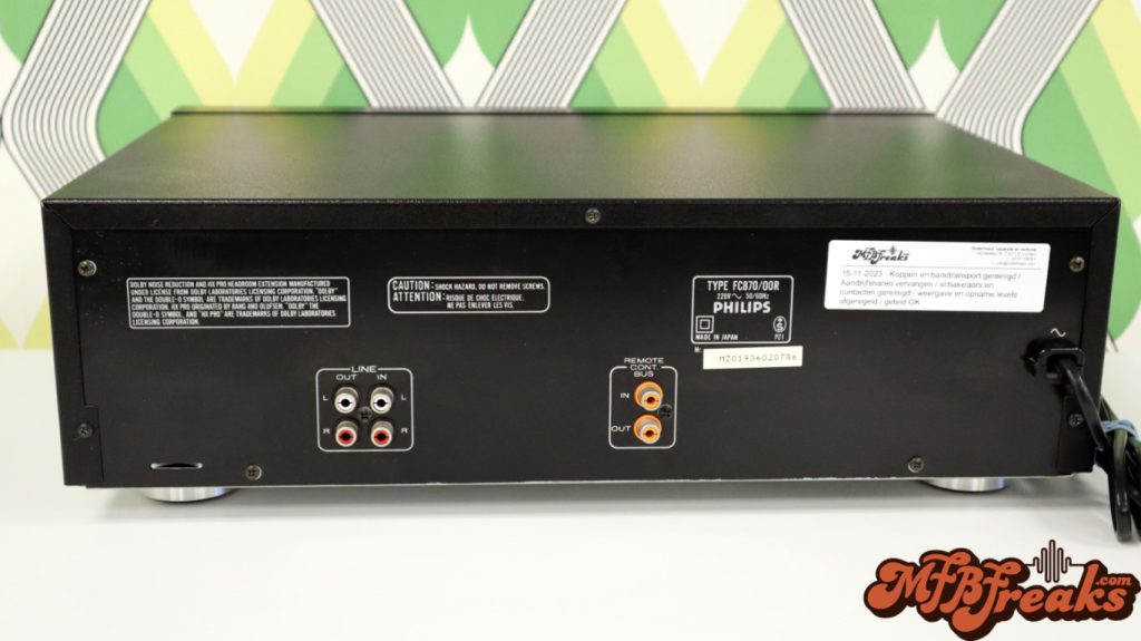 Philips FC870 cassettedeck - MFBFreaks.com